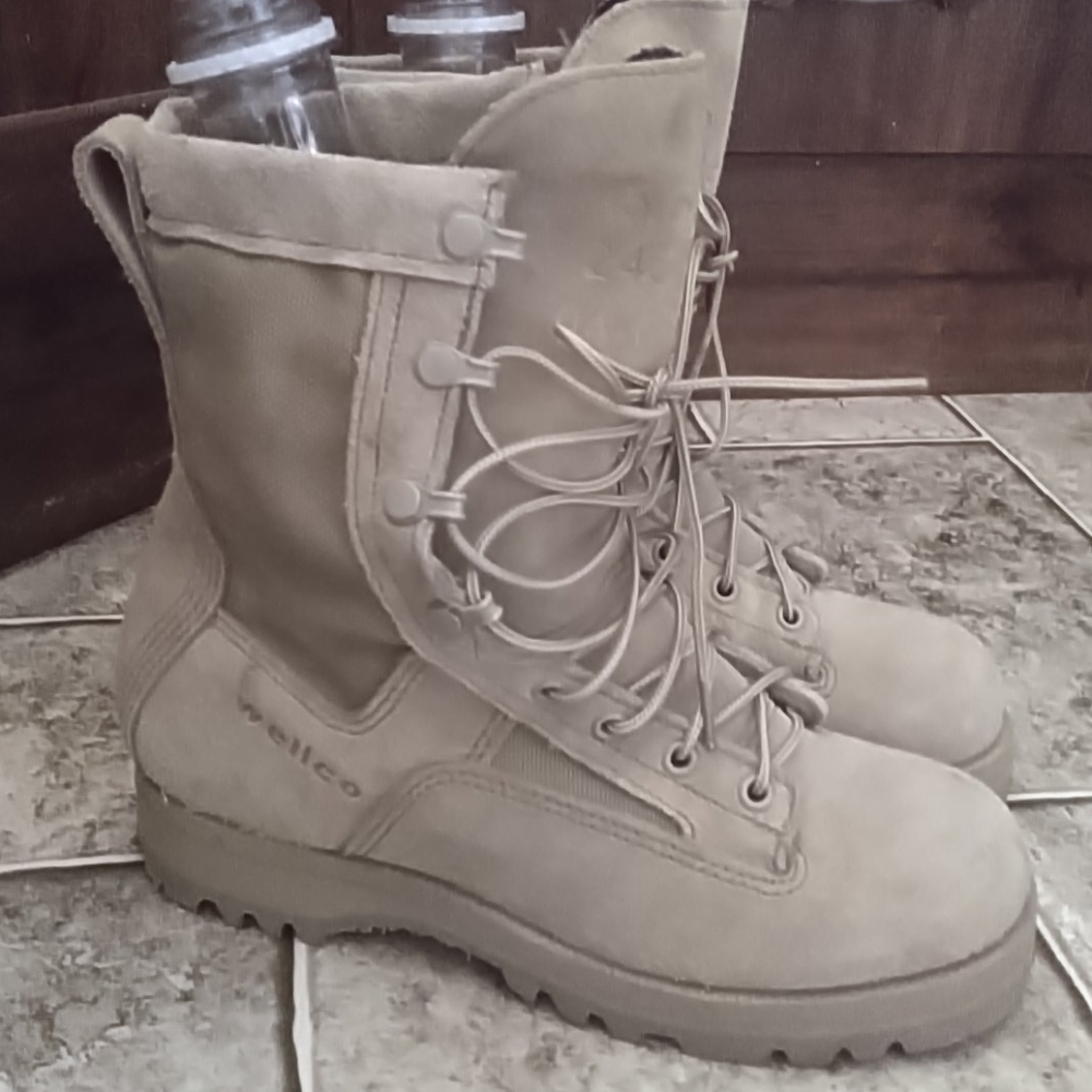 New Wellco Military Combat Boots - Gem
